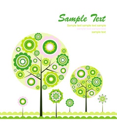 Decorative tree Royalty Free Vector Image - VectorStock