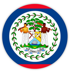 Simple round flag Royalty Free Vector Image - VectorStock