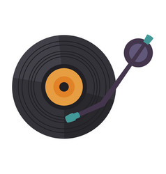 Retro 45 rpm record labels Royalty Free Vector Image