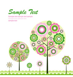 Decorative tree Royalty Free Vector Image - VectorStock