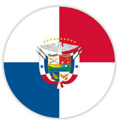 Simple round flag Royalty Free Vector Image - VectorStock