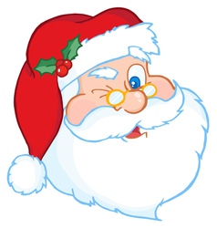 Santa claus background Royalty Free Vector Image