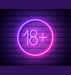 Illuminated neon love hearts sign frame light Vector Image