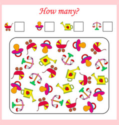 Mathematical educational game Royalty Free Vector Image