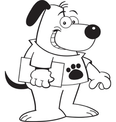 Cartoon smiling book Royalty Free Vector Image