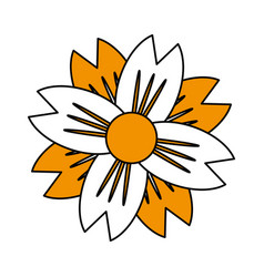 Yellow flower icon Royalty Free Vector Image - VectorStock