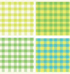 Gingham tablecloth pattern background Royalty Free Vector