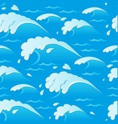 Waves theme image 4 Royalty Free Vector Image - VectorStock