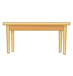 Wooden table Royalty Free Vector Image - VectorStock