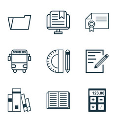 School Royalty Free Vector Image - VectorStock