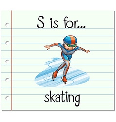 Blue color set flashcard Royalty Free Vector Image