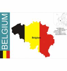 Flag of cleves in north rhine-westphalia germany Vector Image