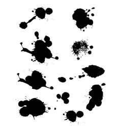 Ink splats Royalty Free Vector Image - VectorStock