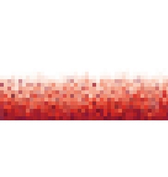 Pixel minecraft style land background concept Vector Image