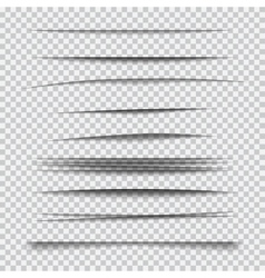 Empty white paper plate on transparent background Vector Image