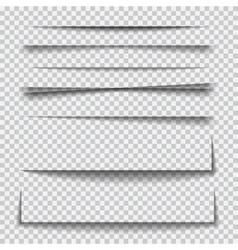 Empty white paper plate on transparent background Vector Image