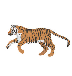 Tiger cartoon animal Royalty Free Vector Image