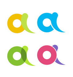 Cartoon letters Royalty Free Vector Image - VectorStock