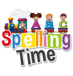 Kids style playful font Royalty Free Vector Image