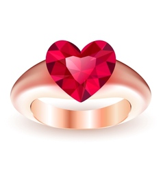 Ruby Royalty Free Vector Image - VectorStock