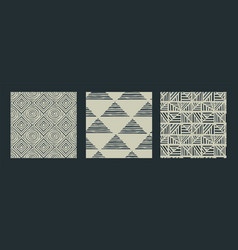 African tribal art traditional africa seamless Vector Image