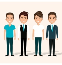 Cartoon young boy vector by iimages - Image #996035 - VectorStock