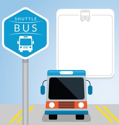 Bus network topology lan design networking Vector Image