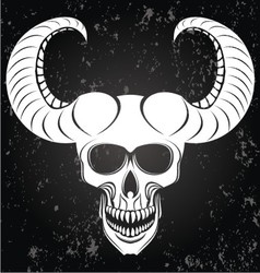 Red Devil Skulls Royalty Free Vector Image - VectorStock