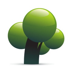 Vintage tree Royalty Free Vector Image - VectorStock