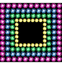 Gem heart Royalty Free Vector Image - VectorStock