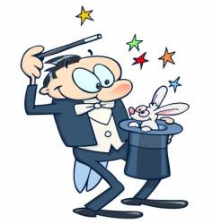 Magician Royalty Free Vector Image - VectorStock