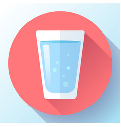 Water glass icon Royalty Free Vector Image - VectorStock