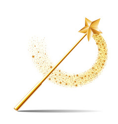 Magic wand Royalty Free Vector Image - VectorStock