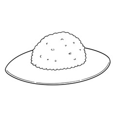 Set of curry rice Royalty Free Vector Image - VectorStock