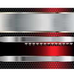 Metal emblem Royalty Free Vector Image - VectorStock