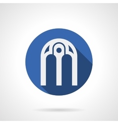 Architectural types of arches icons Royalty Free Vector