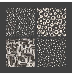 M - hand drawn character sketch font Royalty Free Vector