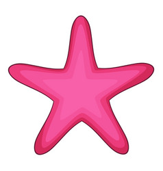 Nature shell icon cartoon style Royalty Free Vector Image