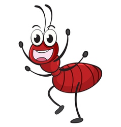 Cute anteater cartoon Royalty Free Vector Image