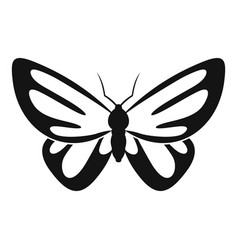 Small butterfly icon simple style Royalty Free Vector Image