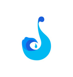 Water element symbols Royalty Free Vector Image