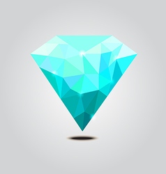 Gold diamond Royalty Free Vector Image - VectorStock