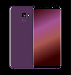 New phone drawing isolated on white background Vector Image