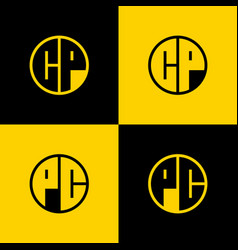 Letter p bull logo suitable for any business Vector Image