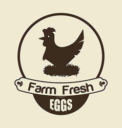 Farm fresh design background Royalty Free Vector Image