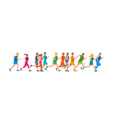Cartoon running track stadium Royalty Free Vector Image