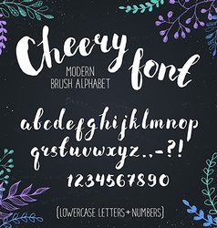 Hand drawn letters Royalty Free Vector Image - VectorStock