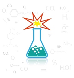 Laboratory equipment decorative icons set Vector Image