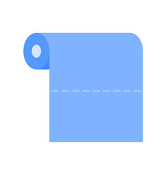 Rolls of cloth icon in cartoon style isolated Vector Image