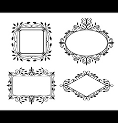 Round musical notes frame Royalty Free Vector Image